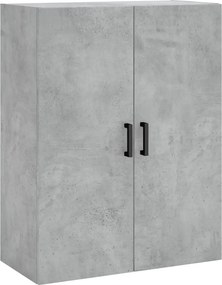 Skříň highboard betonově šedá 69,5x34x180 cm kompozitní dřevo 3195847