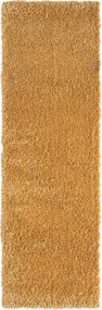 My Flair, Běhoun My Shaggy goldgelb, 80x300, žlutá, chodba / předsíň