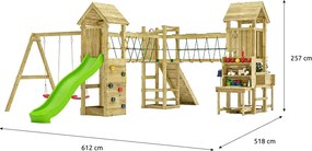 Marimex | Dětské hřiště Marimex Play Basic 012 + zelená skluzavka | 11640639