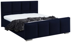 Eka Čalouněná postel Passion - Fresh 120x200 cm Barva látky - Fresh: Modrá (11), Úložný prostor: Bez úložného prostoru