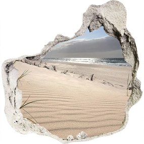 Wallmuralia Nálepka fototapeta 3D výhled Mřežino pláž 75x75 cm