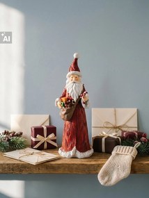 Sinsay - Vánoční dekorace ve tvaru svatého Mikuláše - vícebarevná