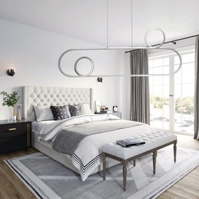 Toolight - LED závěsné svítidlo APP810-CP CHROM, stříbrná, OSW-09663