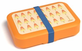 DBP Box na svačinu velký s gumičkou oranžový Nanuk