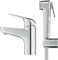 Grohe - Umyvadlová baterie s bidetovou sprškou, chrom