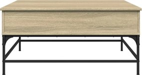 Konferenční stolek dub sonoma 95 x 95 x 45 cm kompozit a kov 3217065