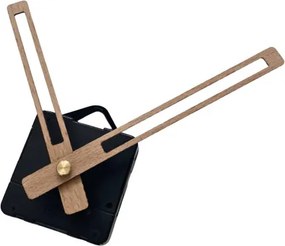 Minimalistické dřevěné ručičky s tichým chodem pro váš interiér | SENTOP R102