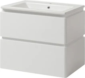 Lavedo Lion II 70 White koupelnová skříňka s umyvadlem