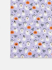 Sinsay - Sada ložního prádla s halloweenským motivem - fialová