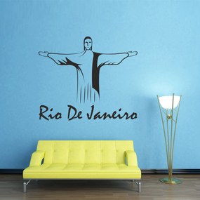 Samolepka na zeď - Rio de Janeiro (60x50 cm) - PopyDesign
