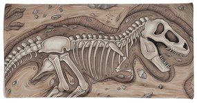 Osuška T-rex bones (Velikost osušky: 70x140cm)