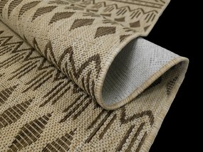 BE Koberec Eqos 0002 BEIGE - béžový obdélníkový Rozměr: 40x60 cm