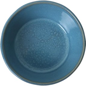 Sada 6 kameninových misek Facetta 12 cm, tyrkysová