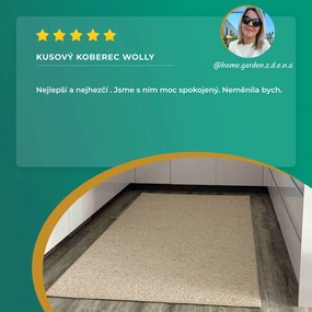 BT Carpet, Ložnicová sada Wolly 102840 Grey, 3 díly: 67x140 (2x), 67x250 (1x), šedá, ložnice
