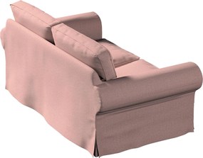 Potah na pohovku IKEA Ektorp 2-místná rozkládací  NOVÝ MODEL 2012 barva růžová látka pletený vzor