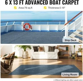 Marine Carpet 1,83 × 3,96 m Lodní kobercové koberce Vnitřní Venkovní koberce