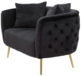 Designová pohovka Pahkakino 127 cm černá