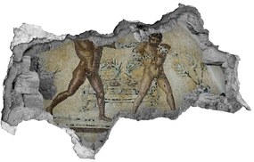 Wallmuralia Samolepící díra na stěnu Mozaika 95x73 cm