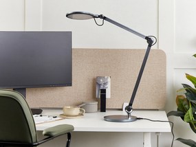 Kovová stolní LED lampa černá ERIDANUS Beliani