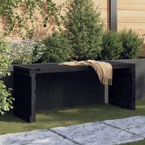 vidaXL Zahradní lavice rozšiřitelná černá 212,5x40,5x45 cm borovice [832526] Barva: Černá borovice