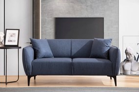 Hanah Home Dvoumístná pohovka BELISSIMO modrá 180 cm 560ARE1533