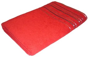 Praktik Osuška Zara 450 g/m2  Osuška Zara 70x140 cm červená