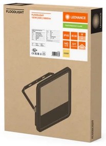 LED reflektor LEDVANCE FLOODLIGHT černý 133W/117W 18600lm/16275lm 3000K teplá bílá IP66