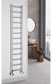 Sapho - Koupelnový radiátor METRO LIGHT 276W/230V 30x150 cm lesklý chrom