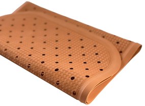 Protiskluzová podložka do vany 96 x 34 cm - Oranžová