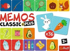 Trefl - Pexeso ClassicPlus - Logic 3v1 / 20 minut / 2-4 hráči / od 3 l