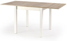 HALMAR GRACJAN jídelní stůl dub sonoma / bílý (492)