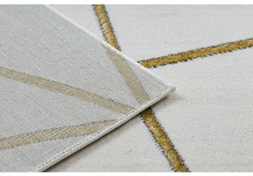 Dywany Luszczow Kusový koberec EMERALD EXCLUSIVE 1013 geometrický krém / zlato Rozměr koberce: 140 x 190 cm