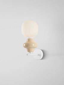 Bílé keramické nástěnné svítidlo Clio – Nova Luce