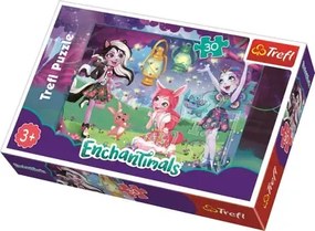 Trefl - Puzzle - Enchantimals: Magický svět / 30 dílků / 27 x 20 cm /