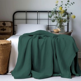 Mušelínový přehoz na postel Malachite