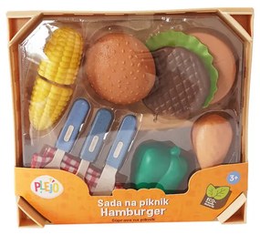 PLEJO Pikniková sada - hamburger