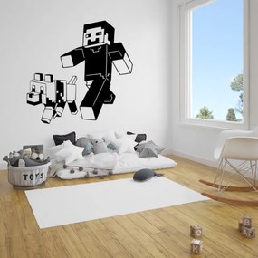 Samolepka Minecraft a pes
