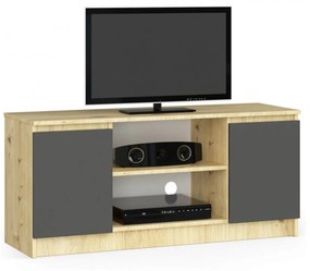 TV stolek RTV K120 dub artisan oak/grafit-šedá