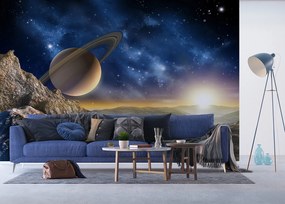 Fototapeta na míru Velkolepý Saturn | Vliesová fototapeta na zed' | DFTNXXL1126