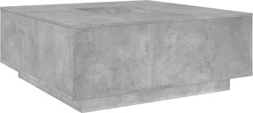 Konferenční stolek betonově šedý 100x100x40 cm kompozitní dřevo 3284052