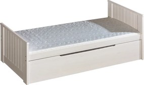 Casarredo - Komfort nábytek Dětská rozkládací postel TOMI s úložným prostorem, bílá