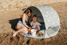 Beaba Plážový stan Seagrass / Stan pro děti / UV 50+ / průměr 120 cm