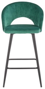 Barová židle Barnes, zelená
