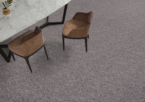 Condor Carpets, Metrážový koberec Classica 192, zátěžový, na míru, šíře 4m,5m, hnědá, ab (mřížka), chodba / předsíň