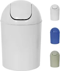 MSV výklopný odpadkový koš 5 L bílý / plast