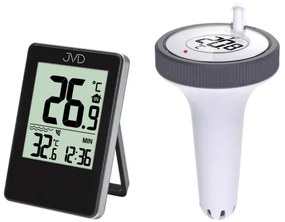 JVD Digitální čitelný bezdrátový bazénový teploměr JVD T3351.2