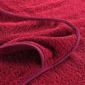 Plážové osušky 4 ks vínové 60 x 135 cm textil 400 GSM 3157056