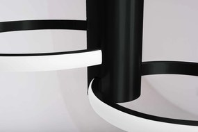 Toolight Toolight, LED stropní svítidlo 22W APP1401-CW, černá, OSW-00959