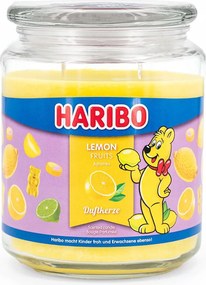 Vonná svíčka Lemon Fruits Haribo náplň 510 g vůně citron limetka