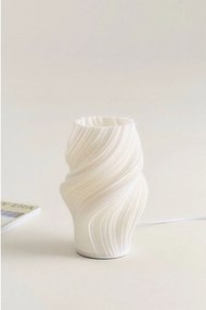 Bílá plastová stolní lampa (výška 27 cm) Calais – Jotex